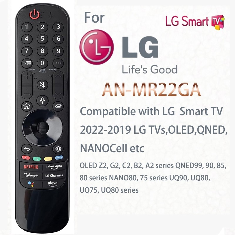 AN-MR22GA Remote Control (NO Voice Magic Pointer Function) Compatible ...