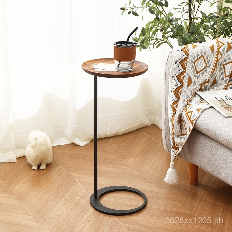 Corner Table Small Side Table Movable K8Bedroom Solid Wood Table Light ...
