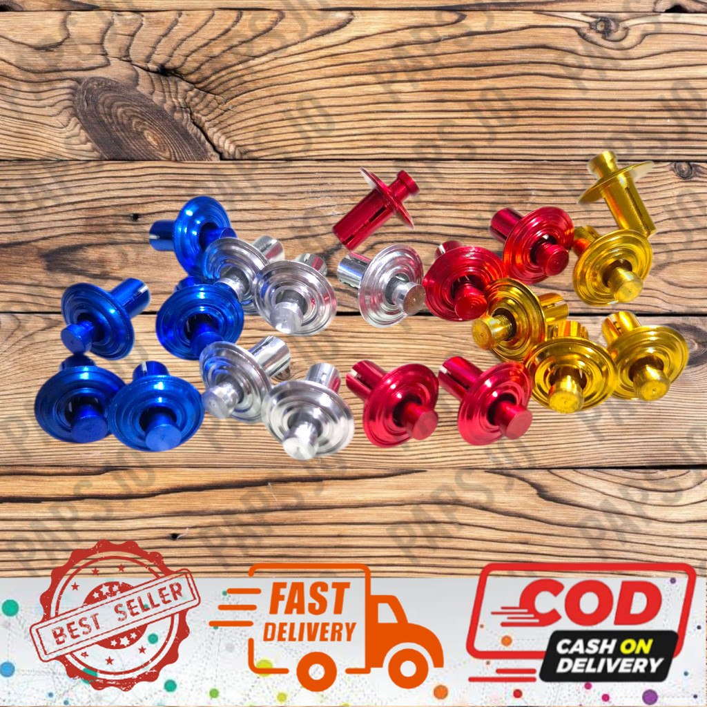 CNC BODY CLIP RIVET PUSH PIN M5x15 UNIVERSAL NMAX, AEROX, CLICK, PCX ...