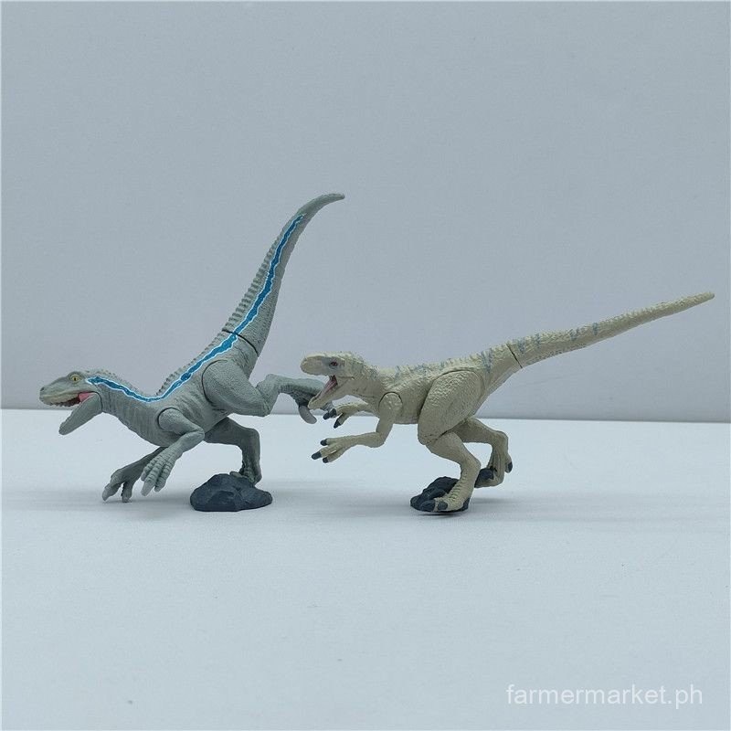 Jurassic World Dominator Velociraptor Tyrannosaurus Rex Dinosaur Gacha ...