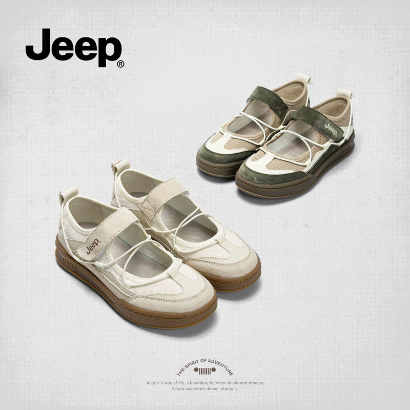 100% Genuine JEEP Breathable Women's Shoes 2025 New Style Summer Not ...