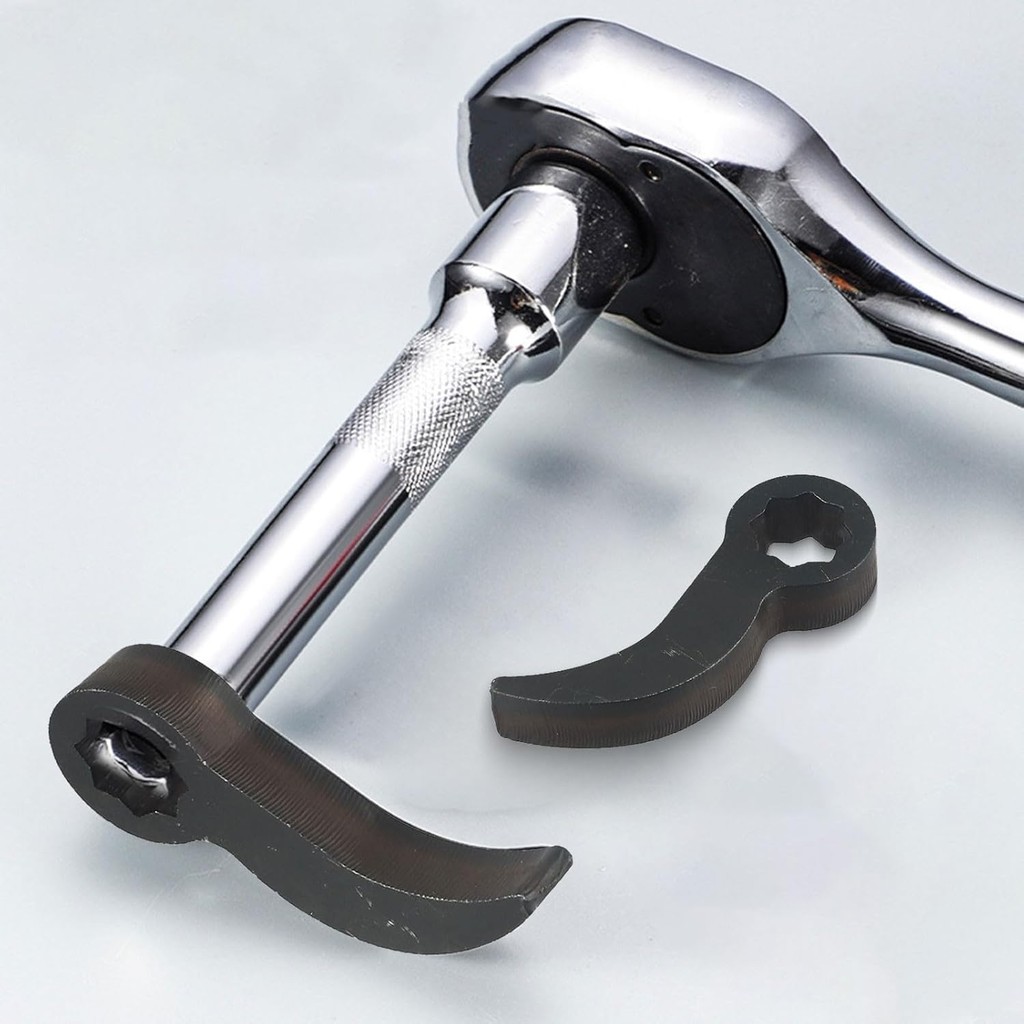 Pry Bar Wrench Adaptor Head, 1/2" 3/8" Drive Adjustable Angle Head Pry ...