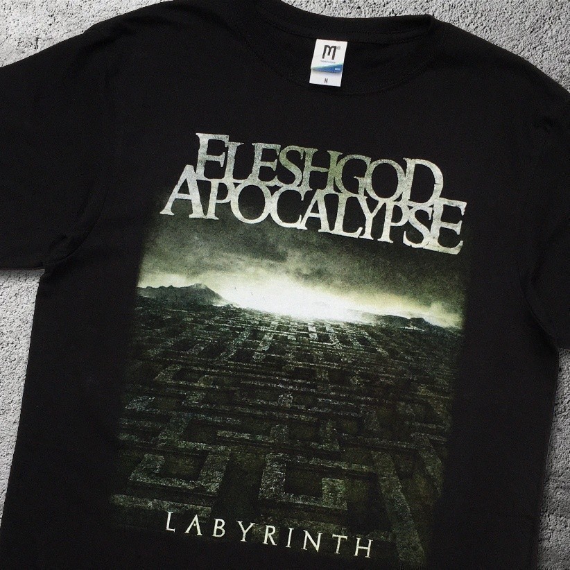 fashion 2025 Fleshgod APOCALYPSE T-Shirt - LABYRINTH Tshirt / Baju ...