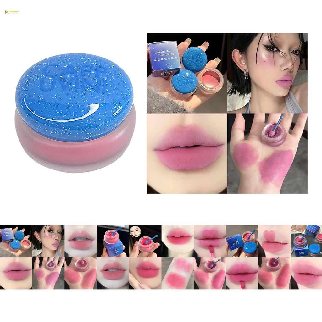 Full Coverage Makeup Lip Mud Non-Sticky Lightweight Lip Color for Show ...