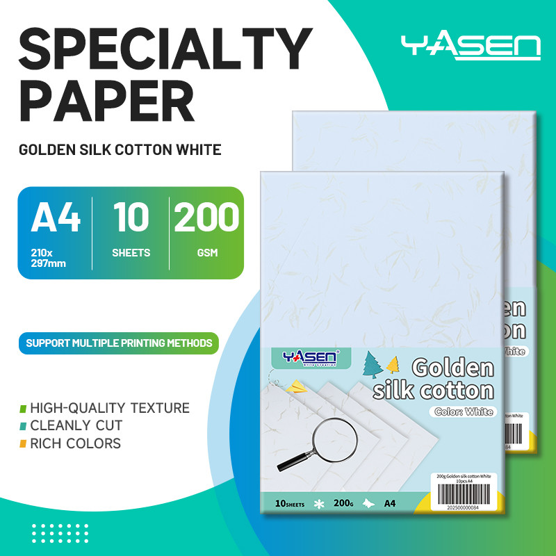 YasenSpeacialty Boards White 200g A4 Size Craft Paper For DIY ...