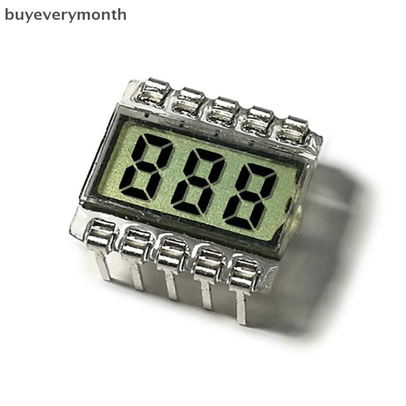 [new] 10PIN TN Positive 3-Digits Segment LCD Panel 3.0V Digital Tube ...