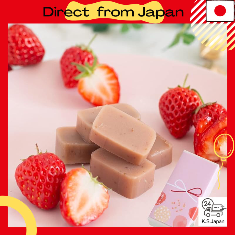 Strawberry Yokan Chocolates - Stick Type, 60g (Available in Packs of 30 ...