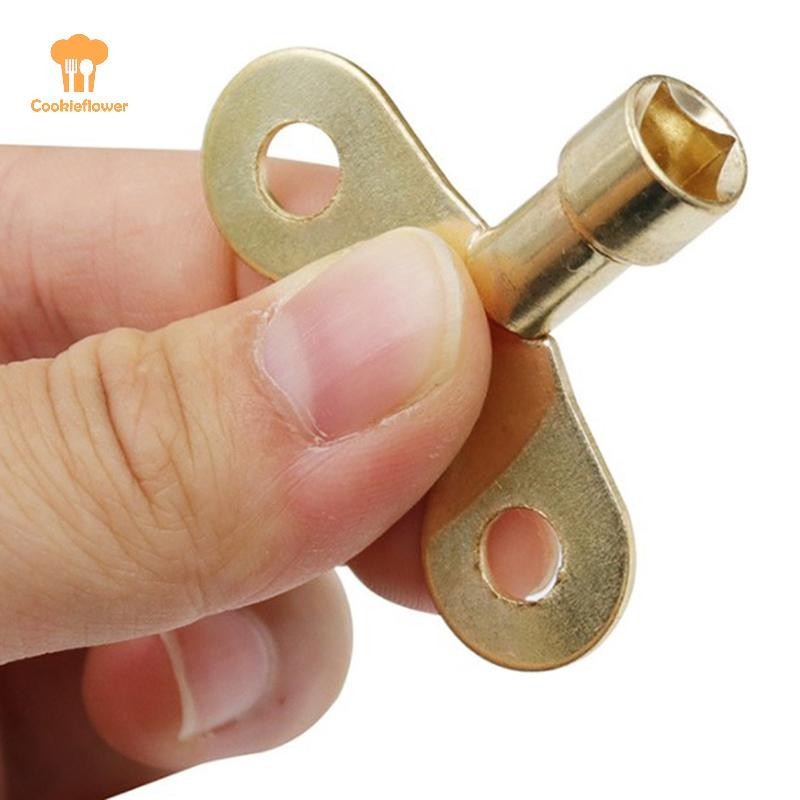 CKFR 2pcs Bleed Key Square Socket Faucet Keys Water Tap Brass Radiator ...