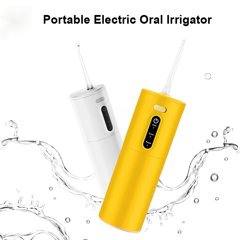 Xiaomi Electric Oral Irrigator Tooth Cleaner Rechargeable Water Jet ...