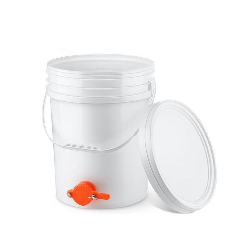 Plastic Bucket Handheld Honey Bucket Beekeeping Tool Honey Mixer ...