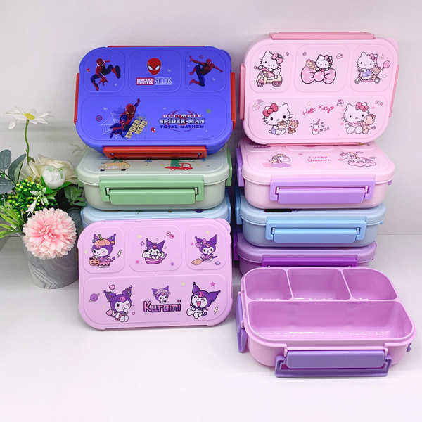 aesthetic lunch box lunch box Cool cartoon spider-man bento box ...