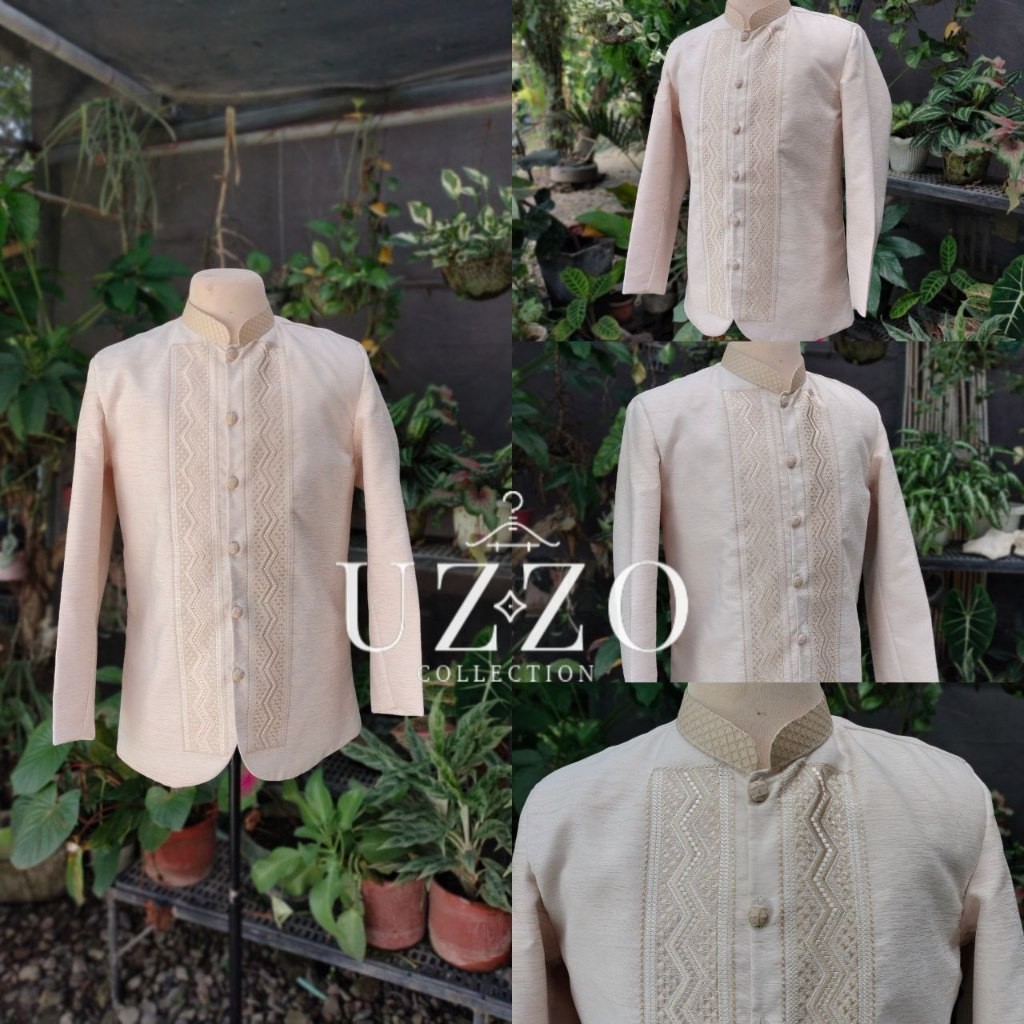HABLON II Coat Barong for Men Formal Traditional Attire Oath Taking ...