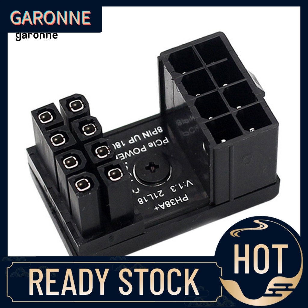 GAR Adapter Converter 8pin 6pin Power Cord Adapter Converter 180-degree ...