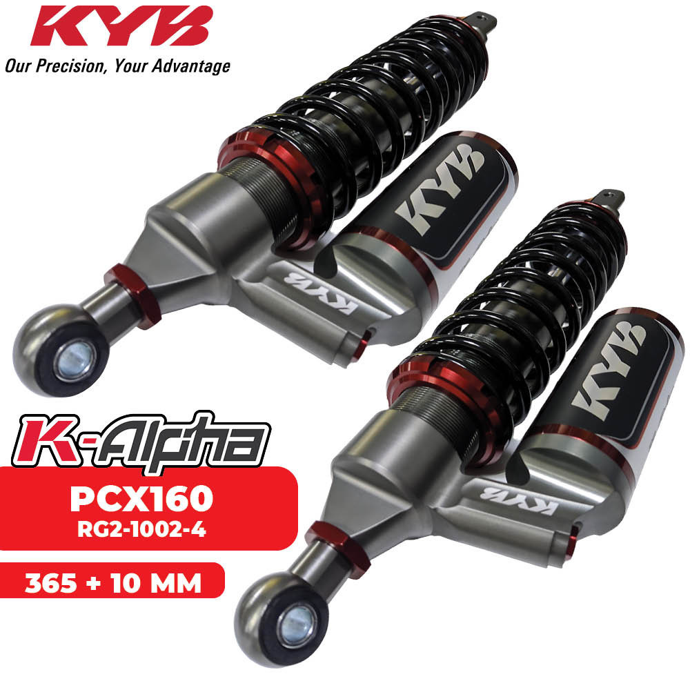 KYB K-Alpha PCX160 [365mm] Motorcycle Shock Absorber (Made in Thailand ...