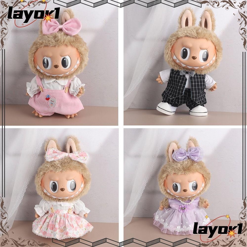 LAYOR1 Labubu Doll Clothes, Only Selling Clothes Cute Cartoon Labubu ...
