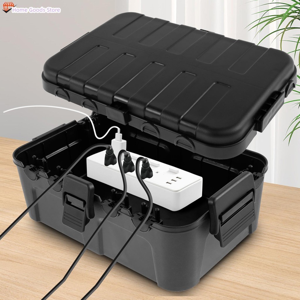 Outdoor Electrical Box IP54 Waterproof Outdoor Extension Cord Box Large ...