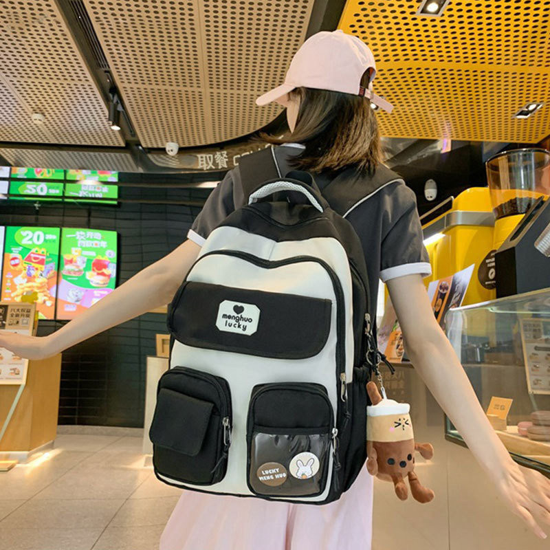 Dmxiamen05Women's Wide Shoulder Backpack New Fashion for Women | Shopee ...