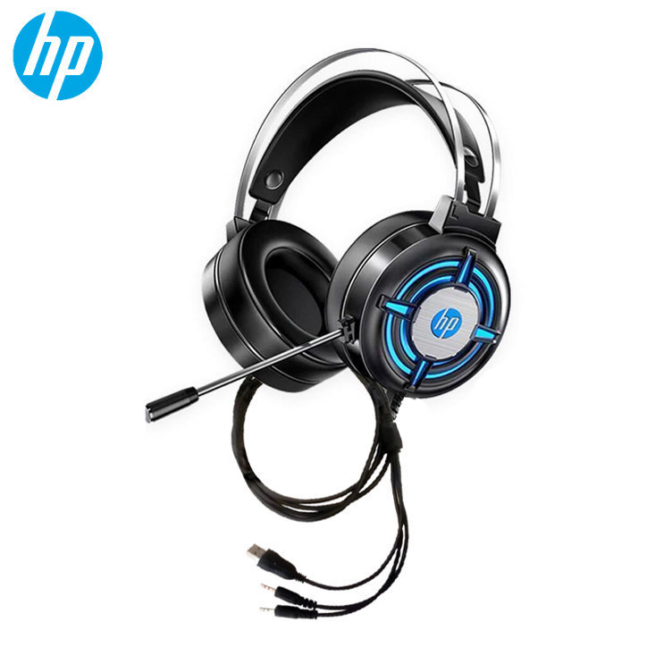 HP H120 Gaming Headset Heavy Bass Light PC headset with omnidirectional ...