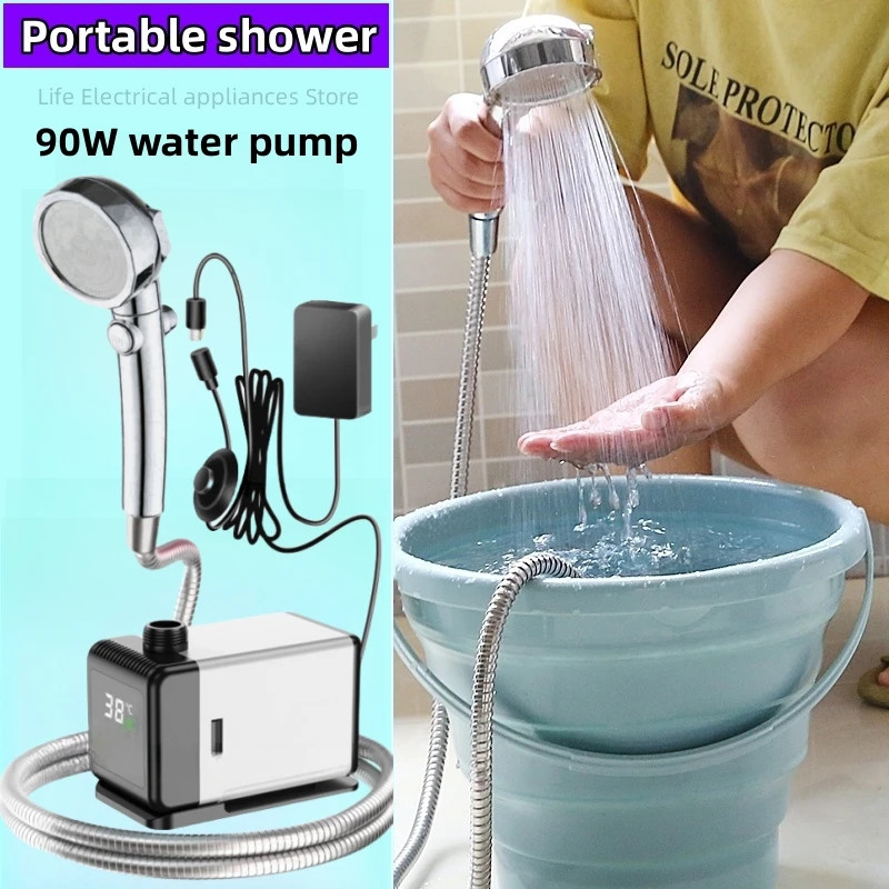 Intelligent Temperature Measuring Shower Portable Home Shower Pure ...