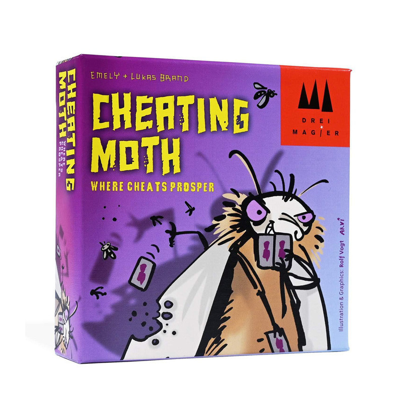 Cheating Moth Board Game For Kids Chinese version Cards Game for kids ...