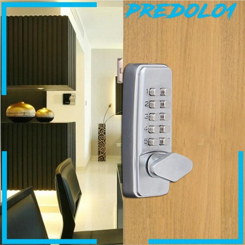 [PREDOLO1] Push Button Digital Combination Code Door Lock Keyless Home ...