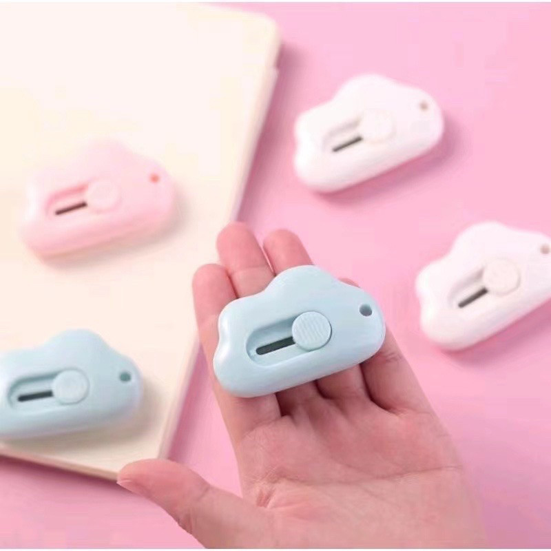 RANDOM COLOR Mini Cutter knife Parcel Art Cutter Stationary Office ...