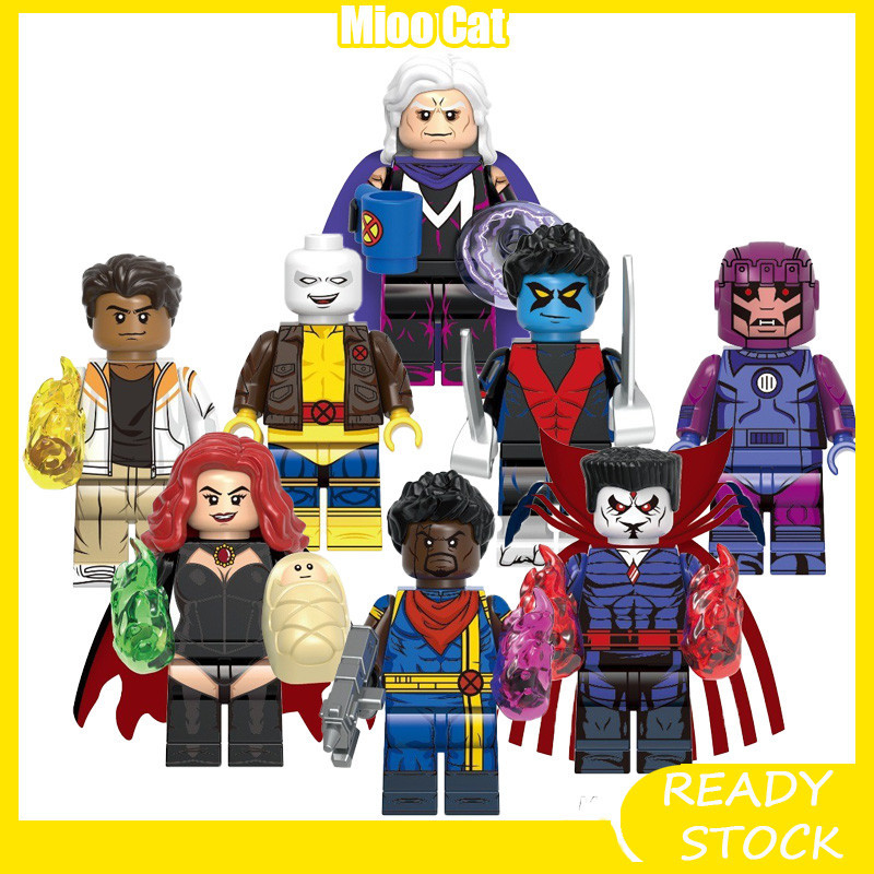 Sunspot Magneto Morph Madelyne Mr. Sinister Mini Building Blocks ...