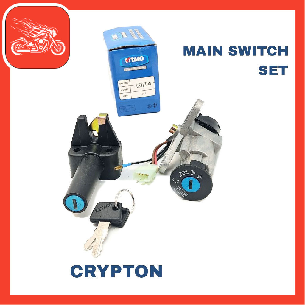 Ignition switch set/Key set Xrm 125 Wave 125 Honda Genuine parts ...