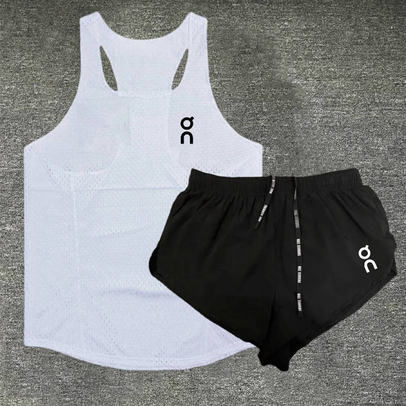 On Sports Track and Field Sports Student Training Quick-Drying Suit Men ...