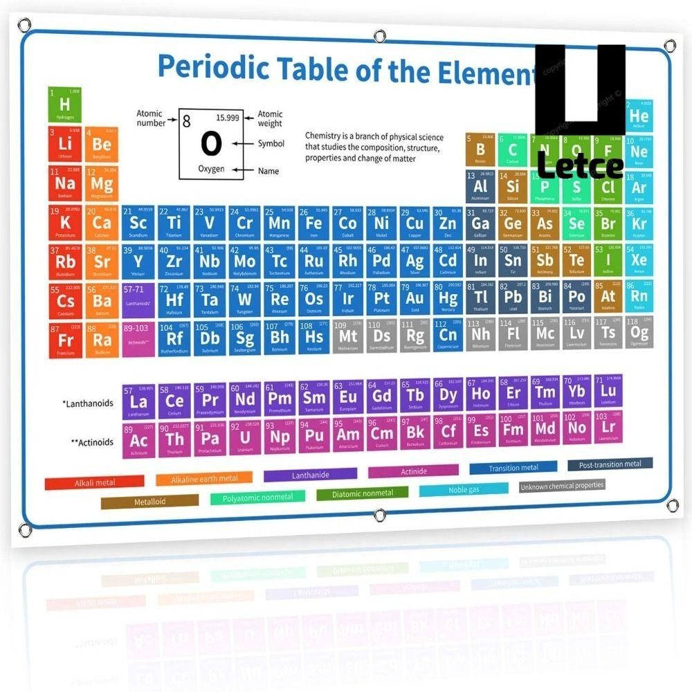 LETCE Educational Posters, 1 pc Educational Wall Chart, Board 40x60cm ...