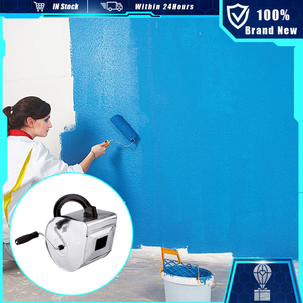 Portable Wall Covering Coating Cement Machine Hand Cranked Flicker ...