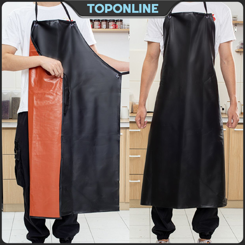 Heavy Duty Waterproof Apron PVC Industrial Chemical Resistant Apron For ...