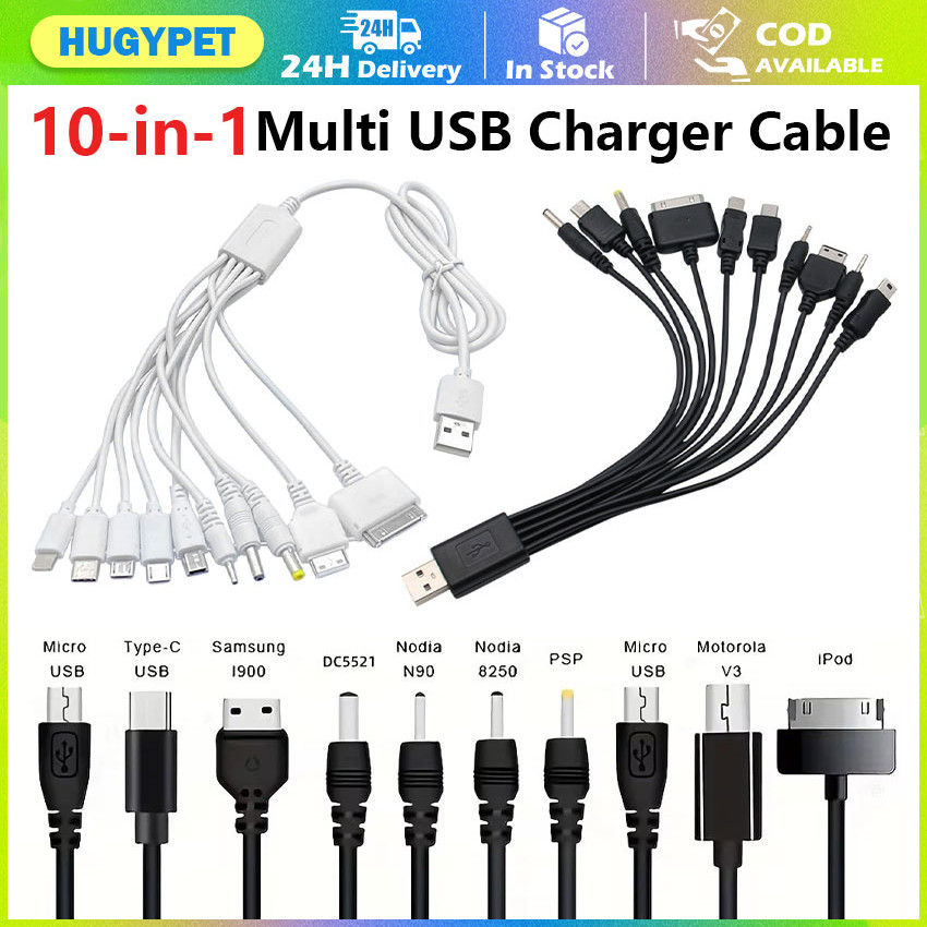 Universal 10In1 Micro USB 2.0 Version Charger Multifunction Charger ...
