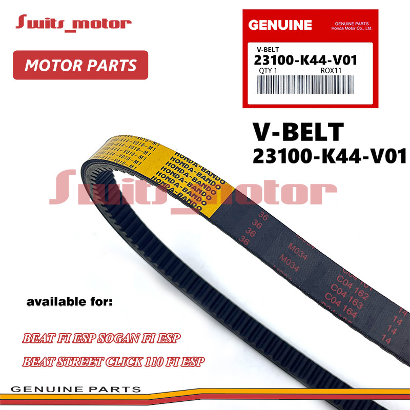K44 Belt V-Belt /Tire Drive Belt Fi ESP Sogan Fi ESP Beat Street Click ...