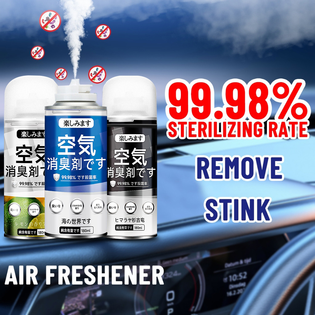 Air Freshener Car Deodorizer Spray Removes Smoke And Odor From Cars ...
