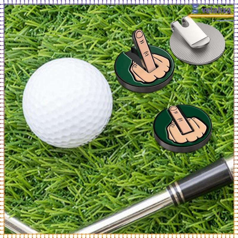 [Velahxa] Middle Finger Theme Golf Ball Marker Colors Women Men Golf ...