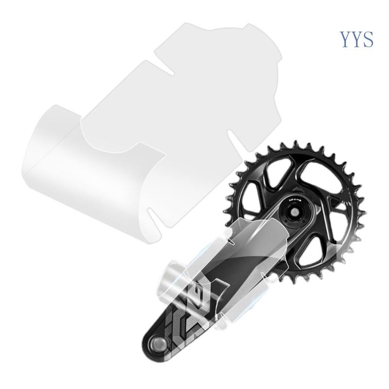 YYS 2 Sheets Bikes Crank Stickers Set Bikes Crank Full Protective Crank ...