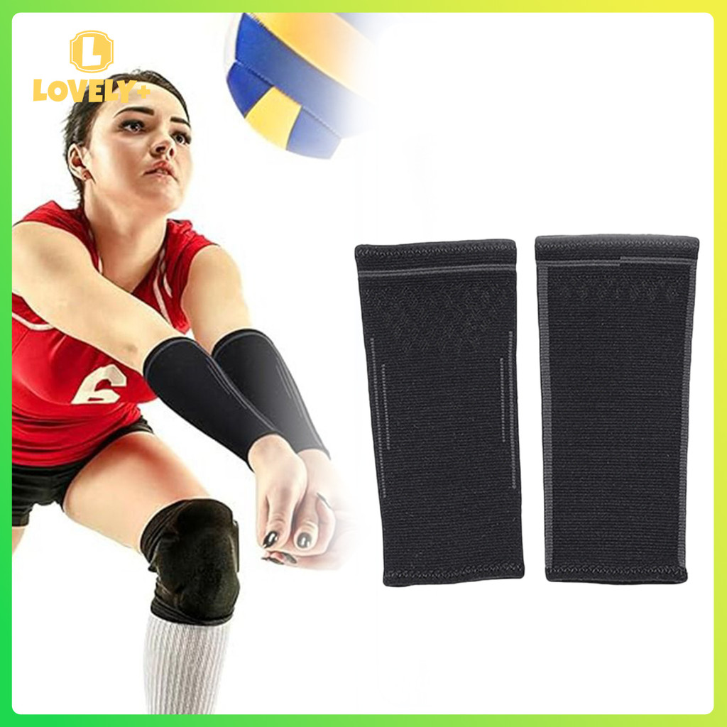 1 Pair Volleyball Arm Sleeves Breathable Sports Wristbands Arm ...