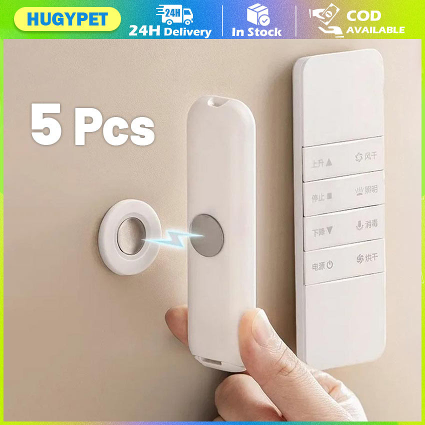 1/5PCS Punch-Free Remote Control Magnetic Hook Rack Wall-Mounted Tv Air ...