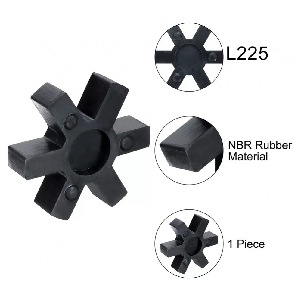 Flexible and Durable NBR Rubber Spider Insert for L225 For Lovejoy LJaw ...
