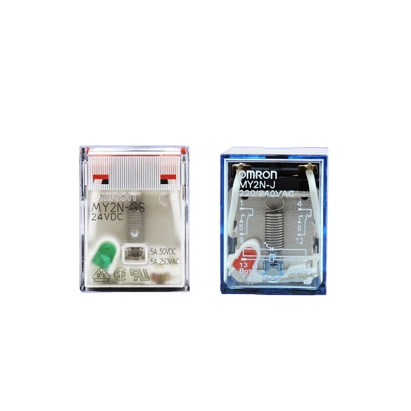 Original Omron intermediate relay MY2N-J MY4N-J MY2N-GS 24V 220V12V8 pin 14 pin | Shopee Philippines