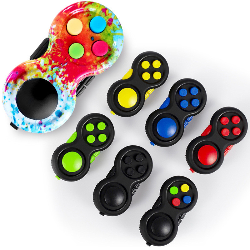 New Premium Quality Fidget Pad with 8 Fidget Functions Controller Pad ...