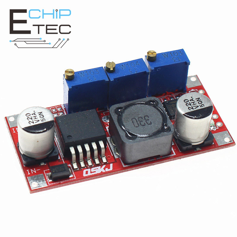 7V-35V To 1.25V-30V 3A LM2596 DC-DC Step Down CC CV Power Supply Module ...