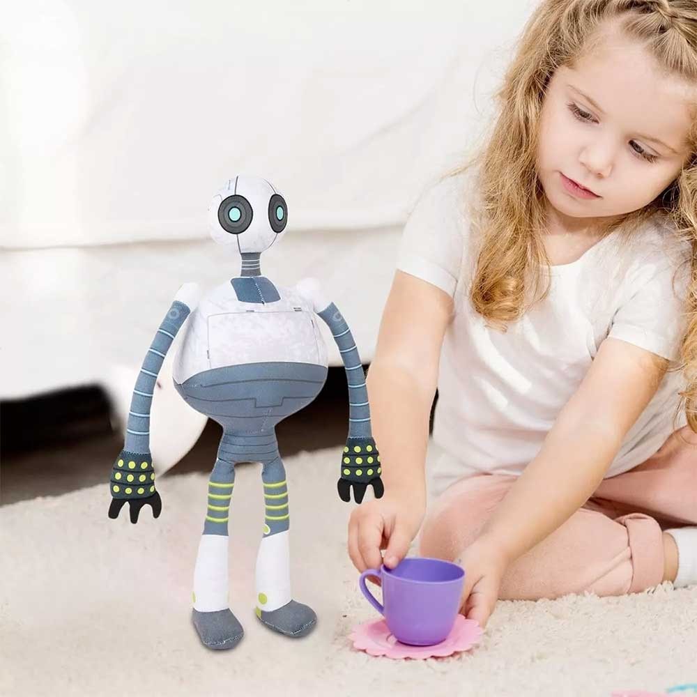 The Wild Robot Plush Anime Doll Cartoon Toy Fluffy Stuffed Dolls ...