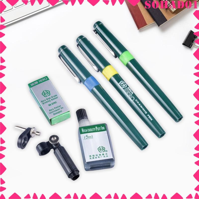 [Sohad] 3Pcs Technical Drawing Pens Drawing Markers Ink Pens for ...
