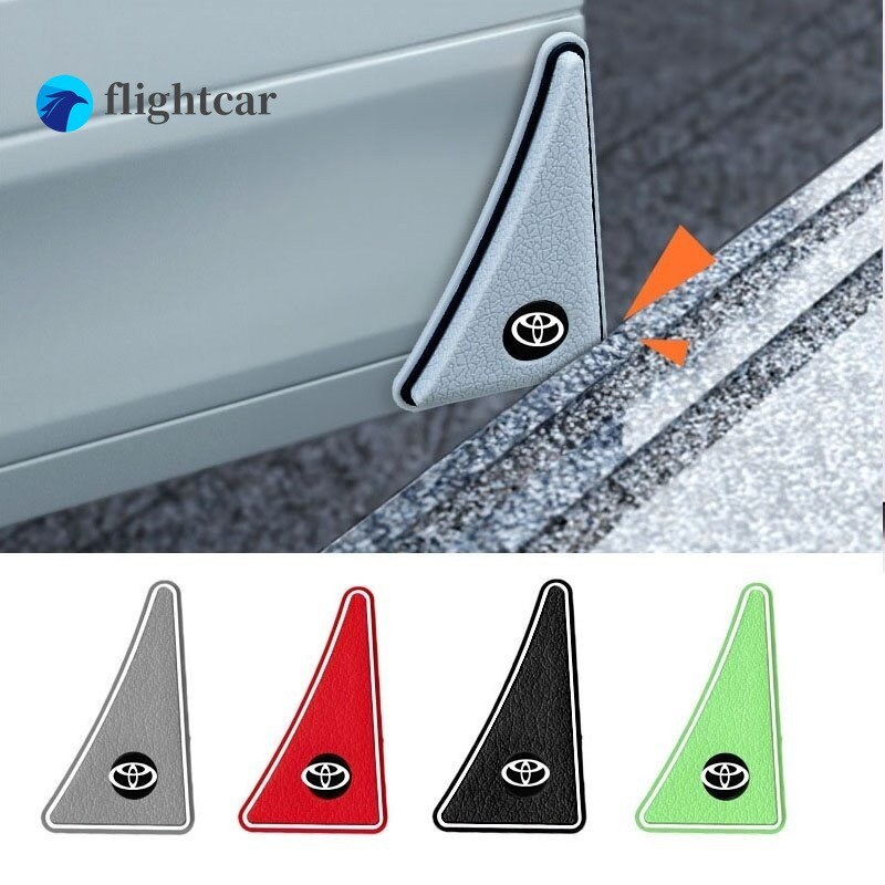 [2 PCS] Car Door Corner Cover Bumper Anti Collision Protector Sticker ...