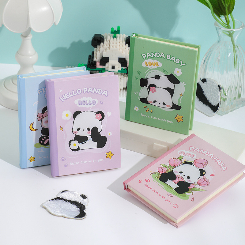 Cdaily|80 Sheets Cartoon A7 Pocket Recording Notebook Cute Little Hand ...