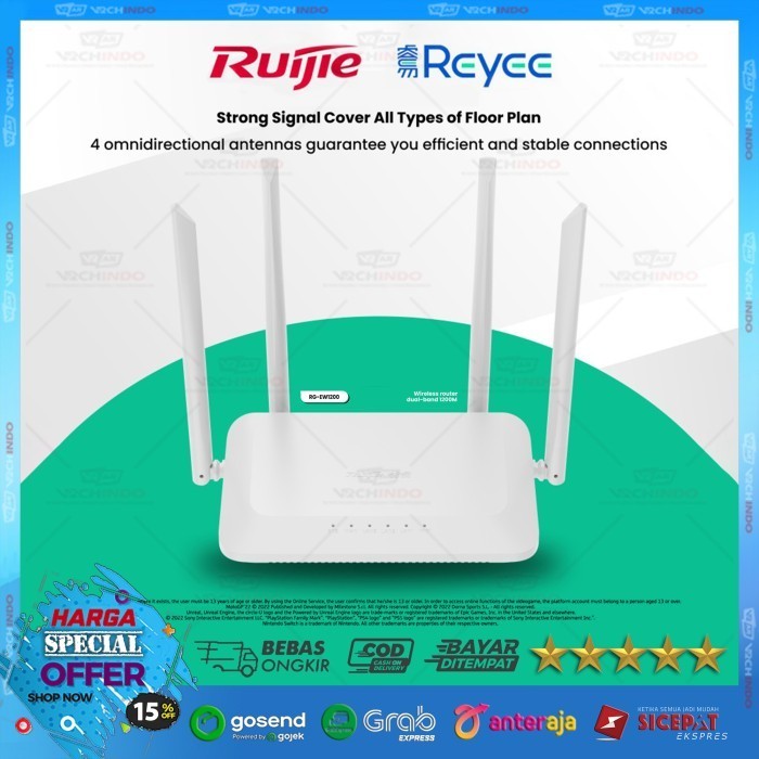 Ruijie REYEE RG-EW1200 1200M Dual-band Wireless Router!! | Shopee ...
