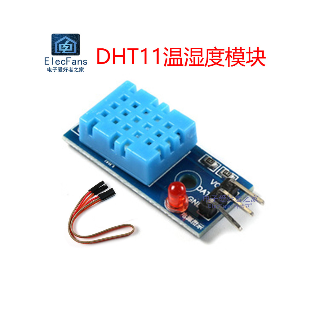 Dht11 Temperature Humidity Module Board Single Main Line Digital Sensor Switch Detection Sensor ...