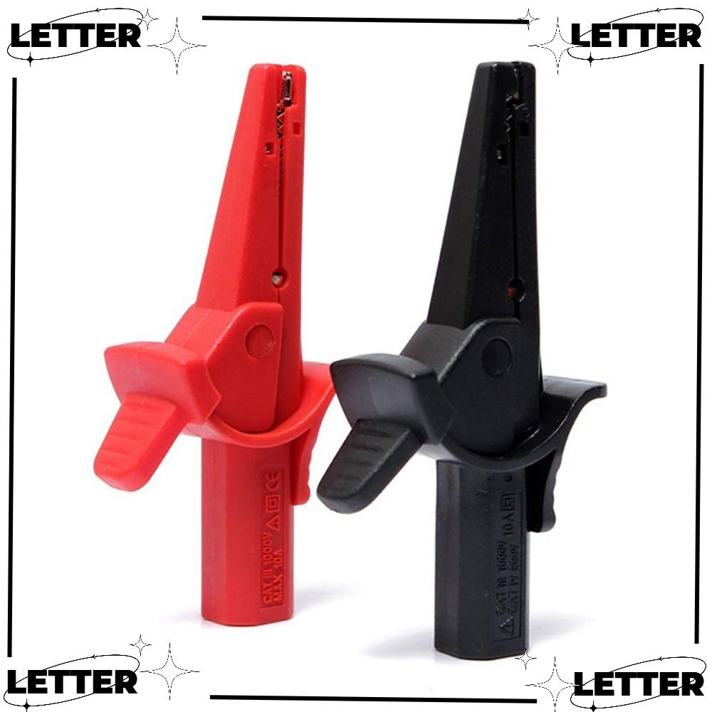LET Crocodile Clamp Multimeter Probe Clip Test Clip Crocodile Clip ...